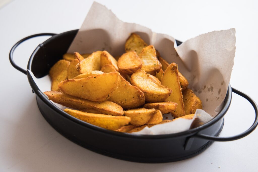 How to Make McDonald's Style Potato Wedges - foodisinthehouse.com